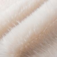 China Custom Colors Body Faux Fur Fabric Knitted 100% Polyester for Lady's Coat Garments for sale