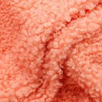 China Printed Pattern Knitted Teddy Fleece Fabric for Coat Shell Free Sample Offered for sale