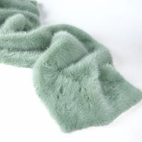 China Soft and Luxurious Faux Fox Fur Fabric for Lady's Coat Scarf Pom Pom Fur Width 58/60 for sale