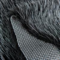 China Long Pile Faux Fur Fabric For Garment Customization with 100% Arcylic Plush Material for sale