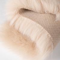 China Soft 100% Polyester Faux Rabbit Fur Fabric for Winter Ponchos and Ladies Pullovers for sale