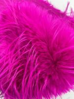 China Plush Long Pile Faux Fur Collar with and Knitted Backing Technics for sale