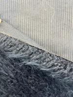 China Long Pile Faux Fur Fabric with Tip-Dyed Pattern and 1200gsm for sale