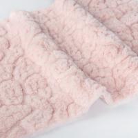 China Design Short Fur Faux Fur Sherpa Teddy Fabric with 100% Polyester Front Material for sale