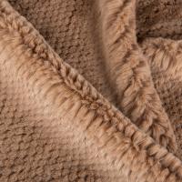 China Design Short Fur Faux Fur Sherpa Teddy Fabric with 100% Polyester Front Material for sale