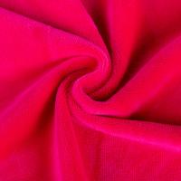 China Women's Velvet Blazer Knitted Stretch Velvet Spandex Fabric 220GSM in Customized Color for sale