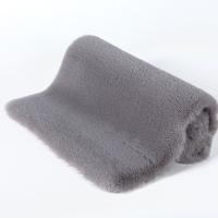 China Polyester Long Pile Faux Fur Trim Fabric for Super Soft Faux Rabbit Fur Look and Feel for sale