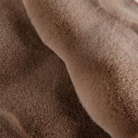 China Knitted Luxury Long Pile 100% Polyester Fake Rabbit Faux Fur Fabric for Hood and Scarf for sale