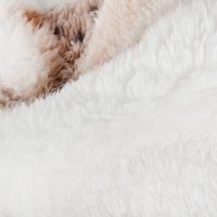 China Soft 100% Polyester Jacquard Sherpa Fleece Fabric for Winter Clothing Knitted Design for sale