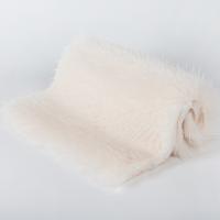 China Custom Colors 100% Polyester Faux Fur Fabric for Lady's Coat Garments High Density for sale