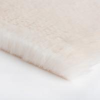 China Custom Colors 100% Polyester Faux Fur Fabric for Lady's Coat Garments High Density for sale