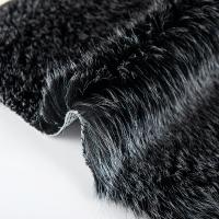 China 100% Arcylic Back Material Artificial Jacquard Long Fur Faux Fur Fabric for Garment for sale