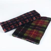 China Custom 100% Polyester Teddy Fabric Jacquard Sherpa Fabric Perfect for Blankets Throws for sale