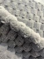 China Wind Proof Customizable Yarn Count Soft Sherpa Fleece Fabric for Blanket 100% Polyester for sale