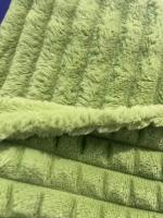 China Double Side Flannel Fleece Plaid Fabric for Winter Blanket Super Soft 100 Polyester for sale