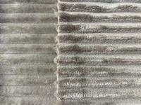 China Custom Winter Blanket Super Soft Flannel Fleece Fabric with Customizable Yarn Count for sale