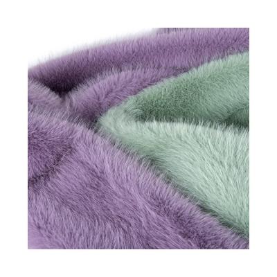 China 100% Polyester Plush Fabric Long Hair Faux Fur Fabrics for Garments Processing-Lining for sale