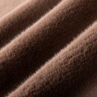 China Medium Weight 360gsm 100% Polyester Rabbit Fur Faux Fur Fabrics for Winter Garment for sale