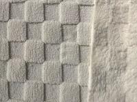 China Soft Knitted Jacquard Pattern Fleece Fabric for Shu Velveteen Double Side Mirco Sherpa for sale