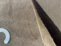 China Soft Hand Feeling Knitted Weft Polyester Fleece Fabric for Garments/Toys 100% Polyester for sale