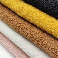 China Teddy Velvet Fabric for Autumn Winter Loungewear and Pillow Cotton Shoes Plush Fabric for sale