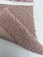 China Soft and Durable Knitted Weft Teddy Fleece Fabric for Home Textile/Garments/Toys for sale