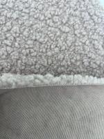 China Soft and Durable Knitted Weft Teddy Fleece Fabric for Home Textile/Garments/Toys for sale