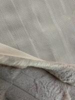 China Soft and Durable Short Pile Faux Fur Fabric for Home Textile Knitted Backing Technics for sale