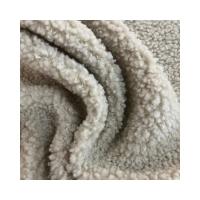 China Teddy Fleece Fabric for Home Textile/Garments/Toys Abrasion-Resistant and Customizable for sale