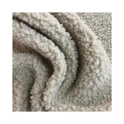 China Teddy Fleece Fabric for Home Textile/Garments/Toys Abrasion-Resistant and Customizable for sale