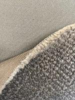 China Artificial Soft Plush Faux Fur Sherpa Teddy Fabric with Front Material 100% Polyester for sale