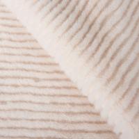 China Soft and Cozy 100% Polyester Tricot Knitted Brushed Faux Fur Fabric for Ladies Coat for sale