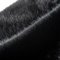China Tricot Knitted Fox Fur Fabric Perfect for Hood Scarves and Winter Ponchos in Any Color for sale