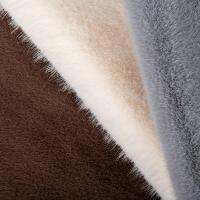 China Medium Weight 100% Polyester Faux Rabbit Fur Fabric with Soft and Luxurious Style for sale