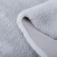 China Medium Weight 100% Polyester Faux Rabbit Fur Fabric with Soft and Luxurious Style for sale