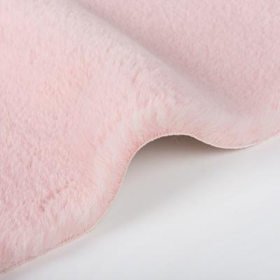 China Knitted Rabbit Fur Fabric Fabric for Home Textile/ Garment/ Carpet Width 58/60 inches for sale