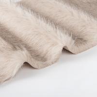 China 70-80mm Pile Length Acrylic Hair Tippy Dyeing Synthetic Fur Fabric for Winter Coat for sale
