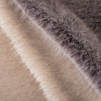 China 70-80mm Pile Length Acrylic Hair Tippy Dyeing Synthetic Fur Fabric for Winter Coat for sale