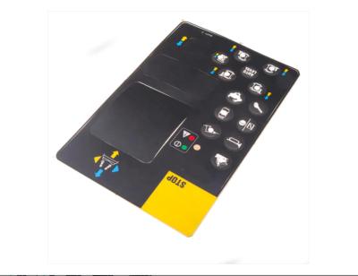 China 82417GT Oil-Resistant PVC Scissor Lift Control Panel Decal with 3-Month Warranty for Genie GS Series for sale