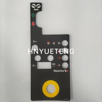 China Haulotte Optimum 8 AC Scissor Lift Upper Control Panel Decal - ISO Compliant Replacement with 3-Month Warranty for sale