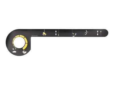 China JLG Function Speed Decal 1001125195 for JLG Boom Lift 340AJ 1500SJ 1850SJ for sale