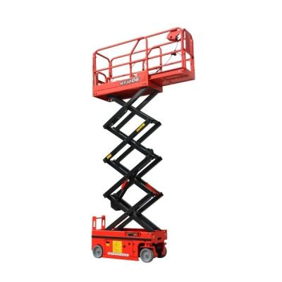 China GTJZ06 Electric Scissor Lift 6m Height Motorized Platform for Construction and Industrial Use for sale