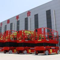 China GTJZ10 Electric Platform Lift 10m Height Aerial Working Platform for Building Construction with 3-Month Warranty for sale