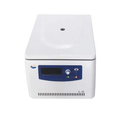 China Centrifuges offering 5000rpm speed with 12 tubes capacity and silent operation suitable for biochemical and medical laboratory for sale
