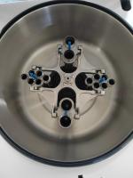 China Medical CENTRIFUGE 5,500rpm Horizontal Rotor Tabletop Digital Display 100ml for sale