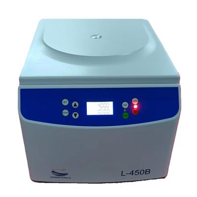 China 4,500rpm 24 tubes 10ml Centrifuge  Digital Speed and Safety Features for in Hospitals  Universities for sale