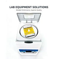 China PCR plate centrifuge Micro plates with fast acceleration and automatic lid open stop feature for safety for sale