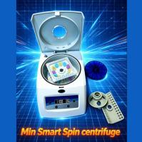 China Mini Smart Spin Centrifuge 12,000rpm adjustable for PCR microfilter 0.2ml/0.5ml/1.5ml, 5ml sample processing  LCD display for sale