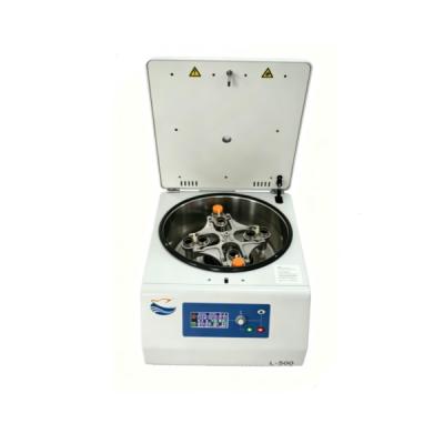 China Laboratory CENTRIFUGE Basket Centrifuge Lab Equipment HorizontalRotor LCD Display for sale
