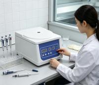 China Portable laboratory centrifuges 4,000rpm LED display Brushless motor 15ml Medical for sale